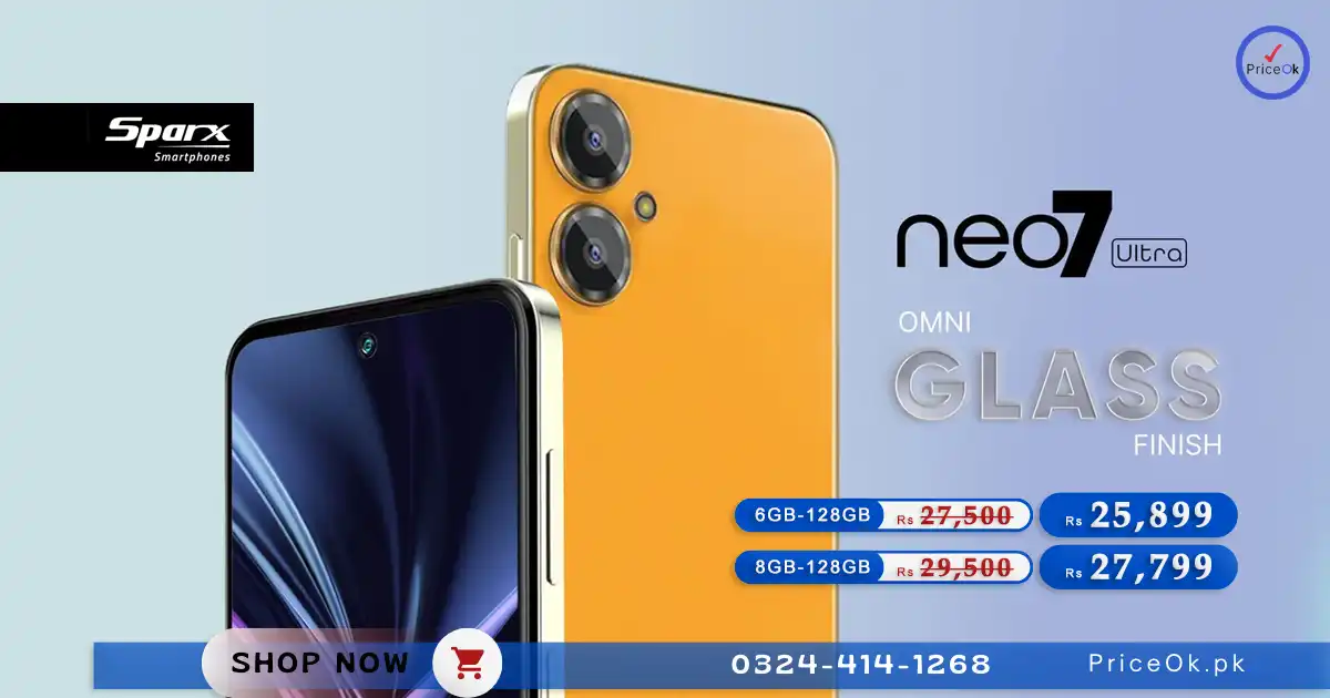 SPARX Neo 7 Ultra Lowest Price in Pakistan 2024 - PriceOk
